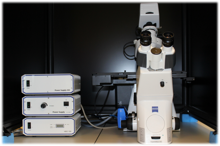 Inverted Fluorescence Microscope – CSSNT-UPB